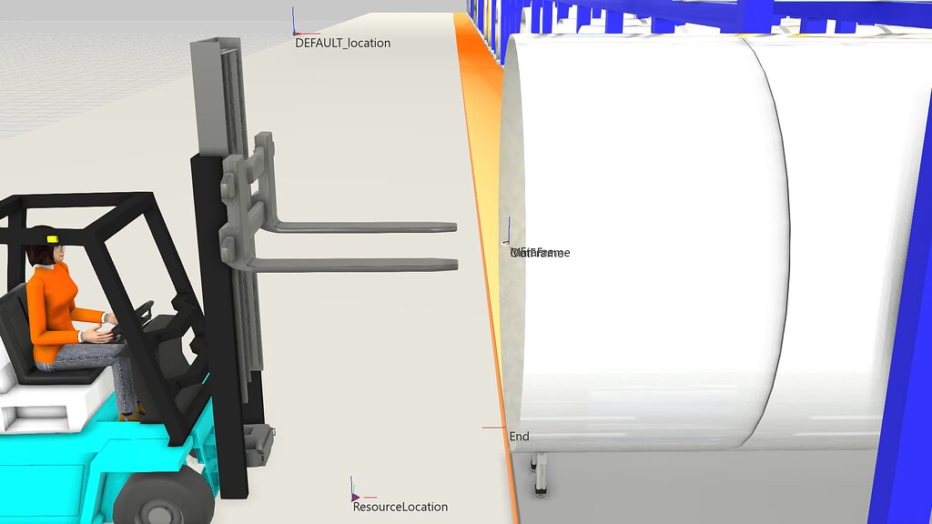 Problem with forklift - Process Modeling - Visual Components - The ...