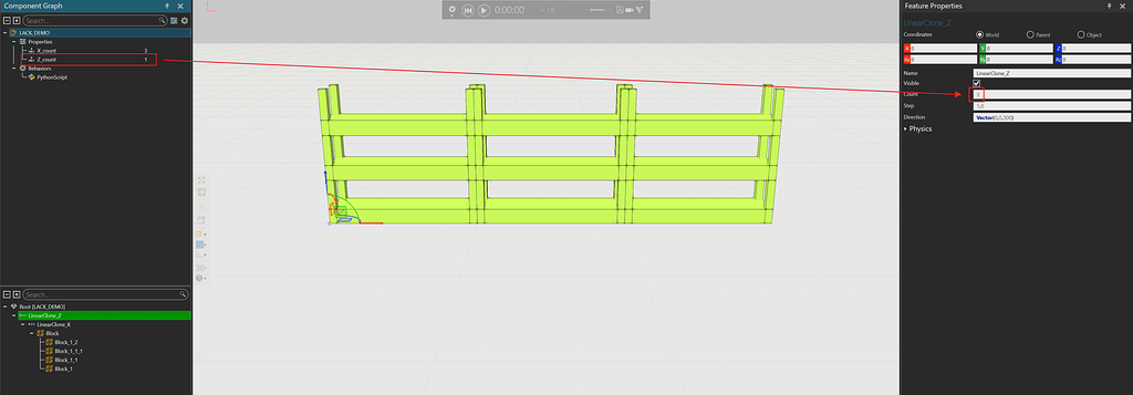 Linear Clone request - Python Programming - Visual Components - The Simulation Community