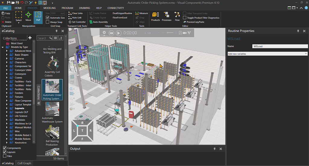 Process Copypaste Extensions And Python Add Ons Visual Components The Simulation Community 