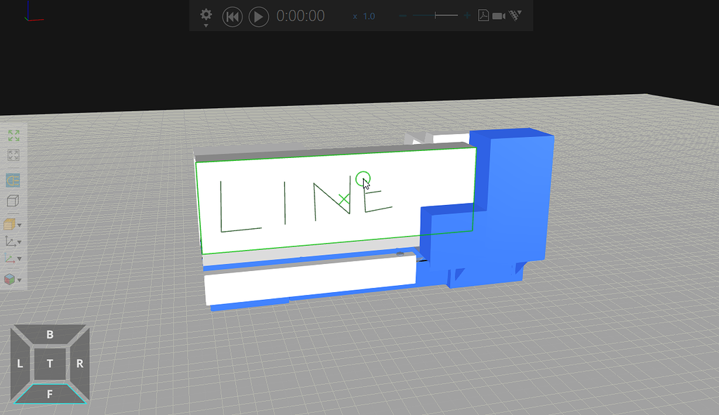 3D Geometric Shapes - Draw Line - .Net Add-on Programming - Visual Components - The Simulation ...
