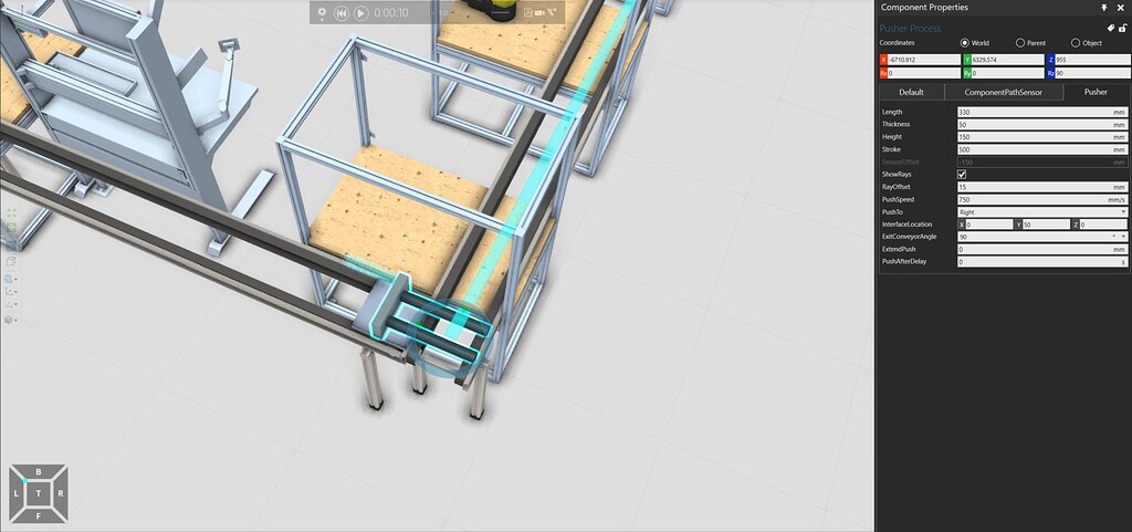 Pusher process error/delay - General Questions - Visual Components - The Simulation Community