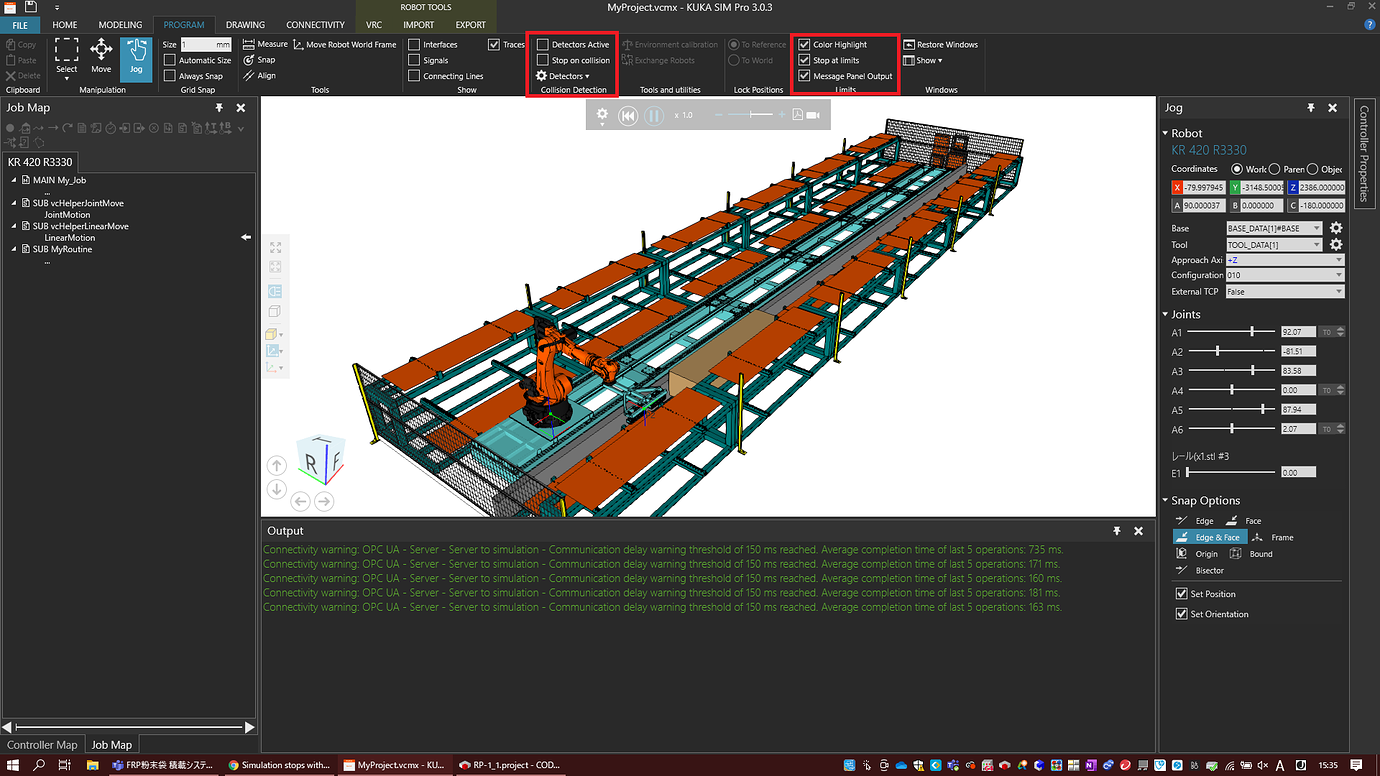 Simulation Stops Without Any Error Messages Python Programming Visual Components The