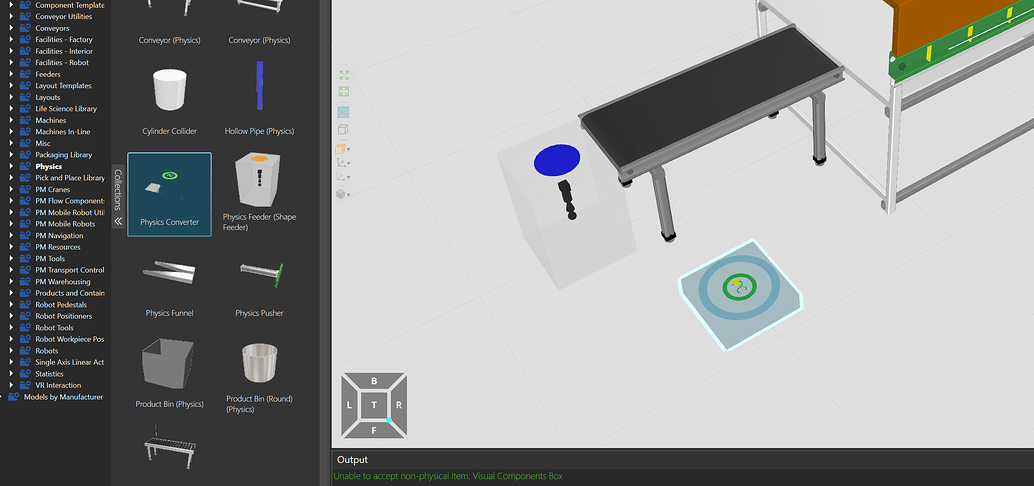 Trying to model a washing conveyor - Component Modeling - Visual ...