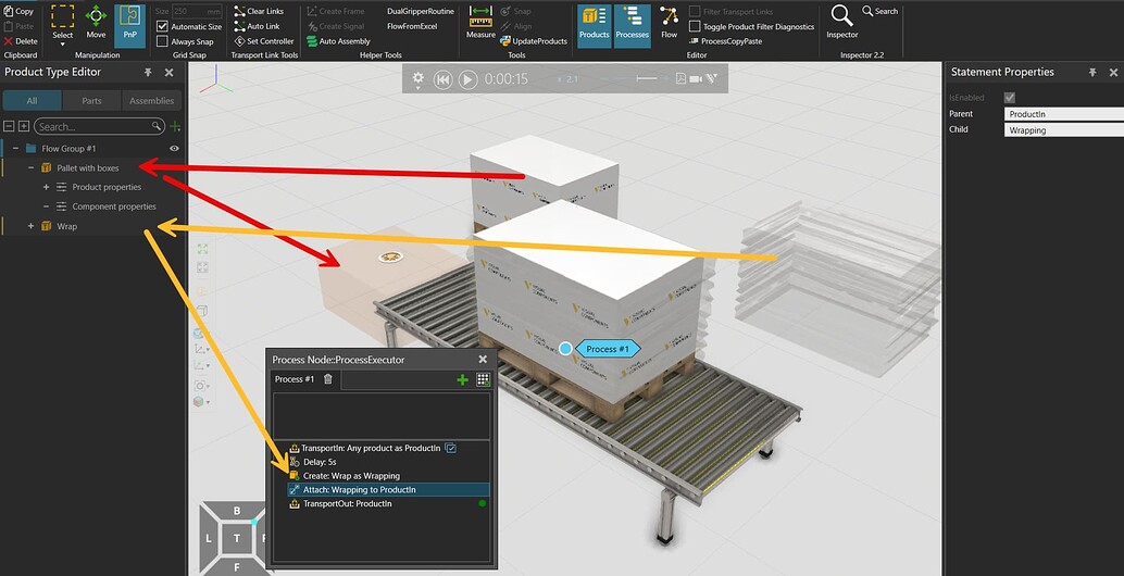 Wrapped product - General Questions - Visual Components - The Simulation Community