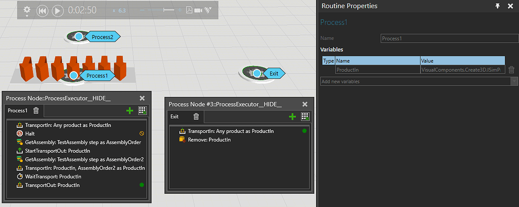 Why wont it transport out? - Process Modeling - Visual Components - The Simulation Community