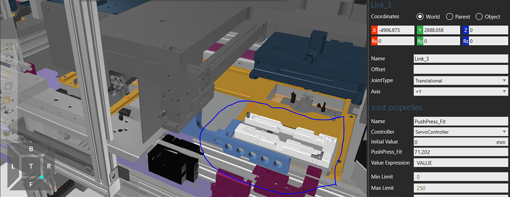 Moving Link - Component Modeling - Visual Components - The Simulation Community