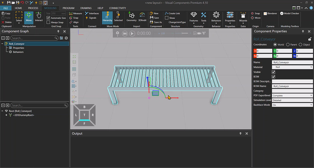 Two Way Conveyor Wizard - Visual Components Add-on Samples - Visual Components - The Simulation ...