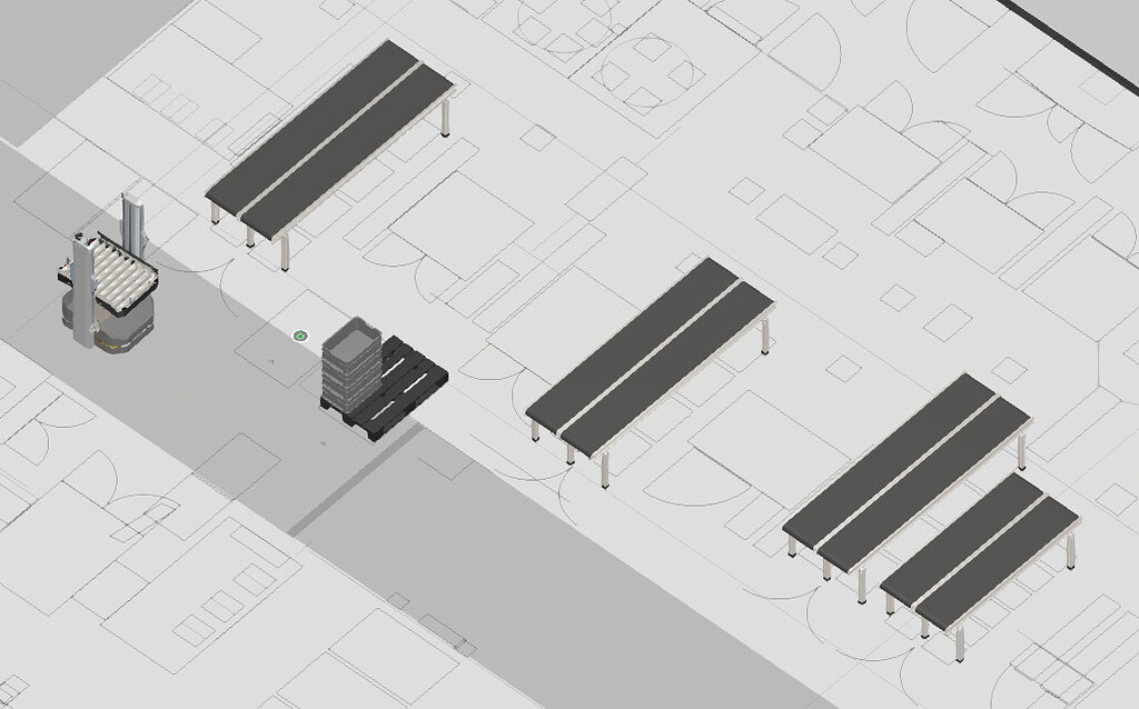 Palletize mix of assemblies and single products - Process Modeling - Visual Components - The ...