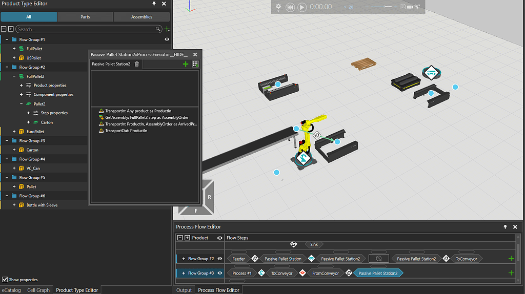 Palletising Steps - General Questions - Visual Components - The Simulation Community