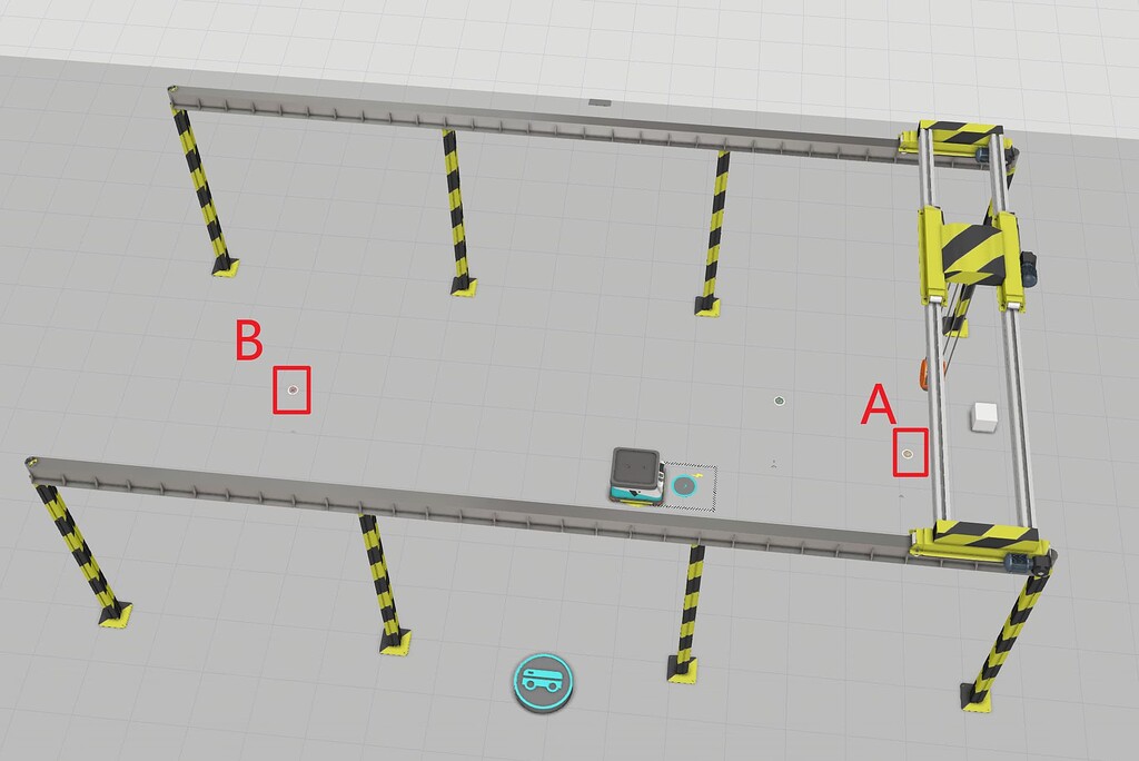 The crane lifts items onto the AGV for transport - General Questions ...