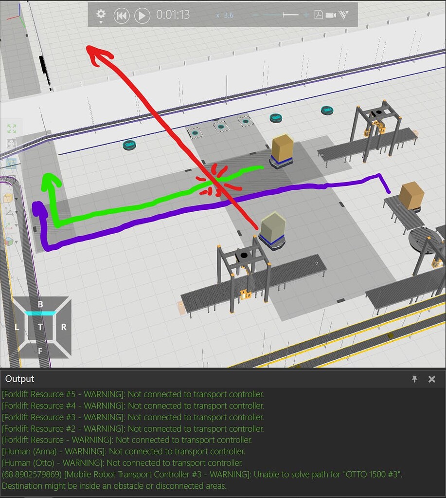 AMR pathway issue - Robot Programming - Visual Components - The Simulation Community