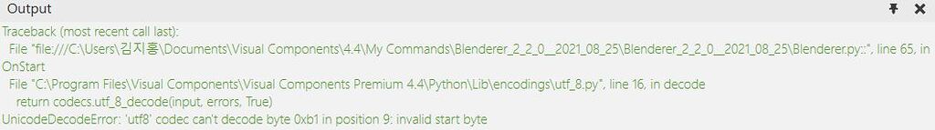 blender add on ERROR. PLEASE HELP - General Questions - Visual Components - The Simulation Community
