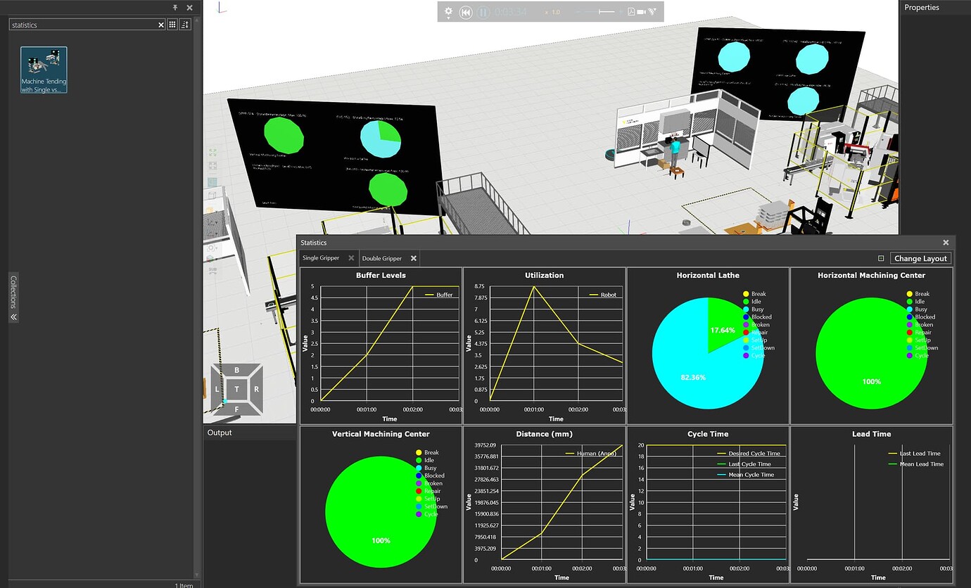 How do i create a stacked bar chart (100%) for processes - General Questions - Visual Components ...