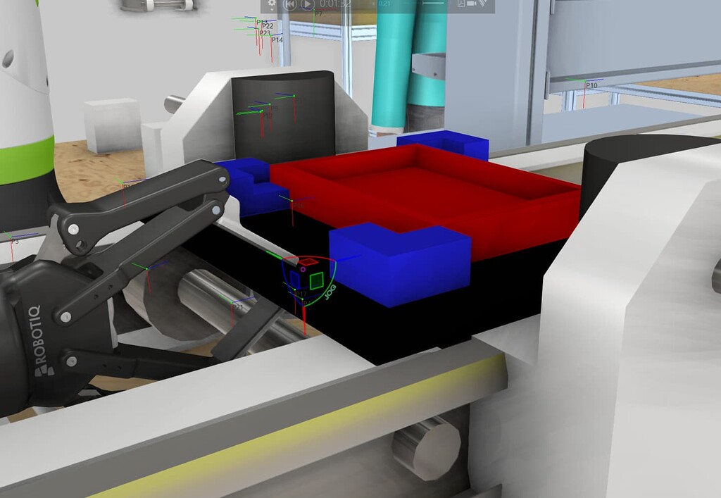 Robot gripper - Robot Programming - Visual Components - The Simulation Community