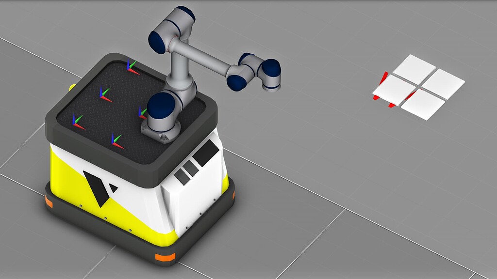 AGV grabs multiple parts at the same time - Process Modeling - Visual Components - The ...