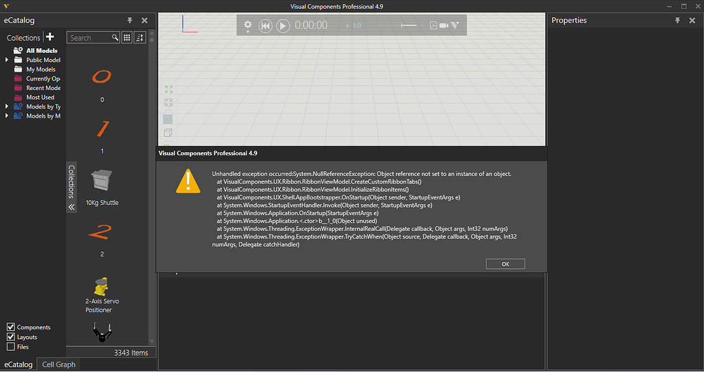 Problem opening Visual components 4.9 professional on new PC - General Questions - Visual ...