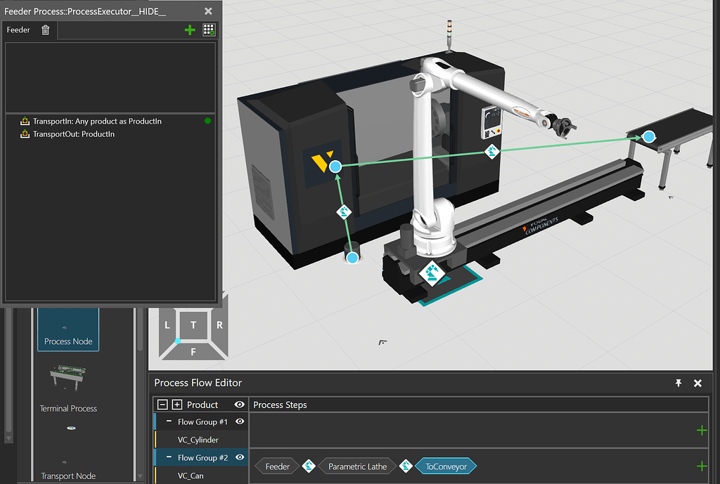 Have robot arm pick up part from feeder node? - General Questions - Visual Components - The ...