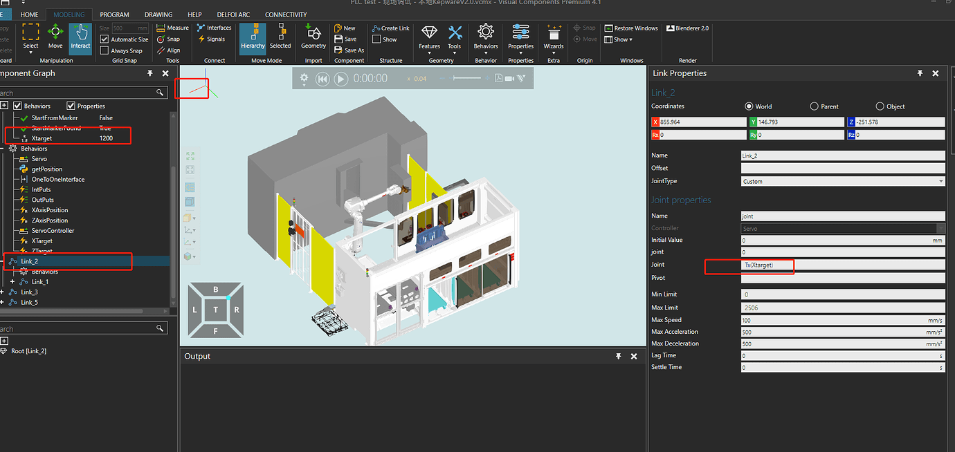 PLC program (Siemens TIA V15) with Simulation Software(Visual ...