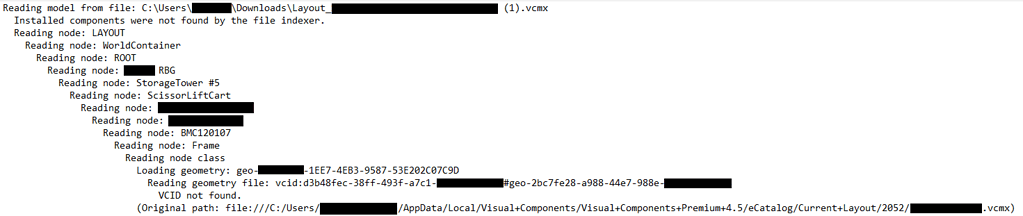 Missing Geometry when open Layout - Layout Configuration - Visual Components - The Simulation ...