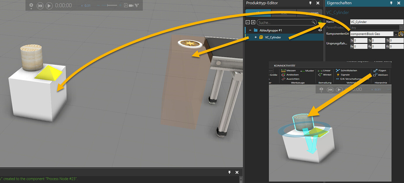 How do I make a custom part and have it come out of a feeder - General Questions - Visual ...
