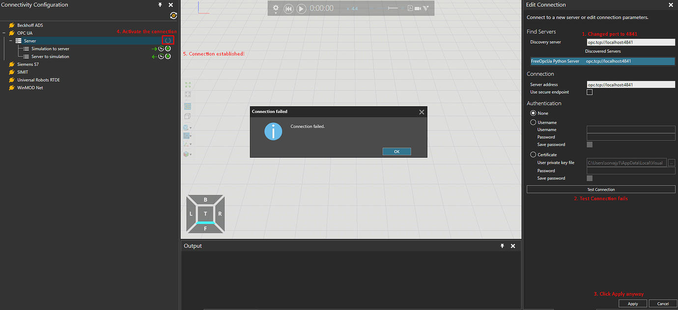 Opc Ua Server General Questions Visual Components The Simulation Community