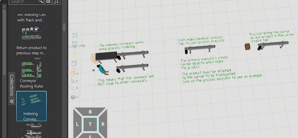 How to get Precision link conveyor to work? - Component Modeling - Visual Components - The ...