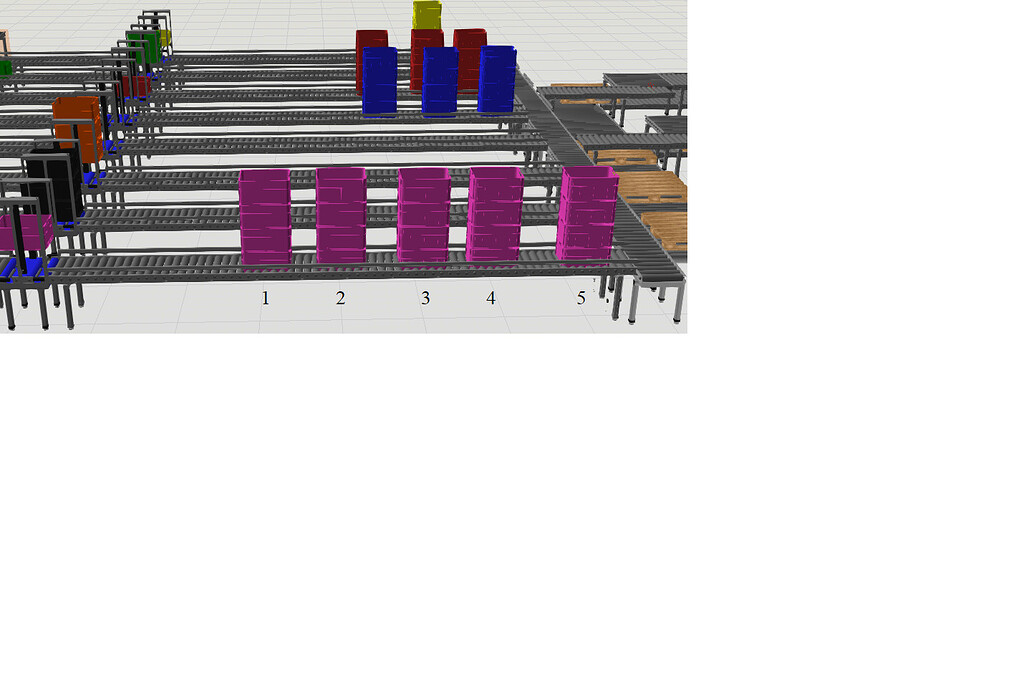 The boxes go all together at the same time from one conveyor to another - General Questions ...