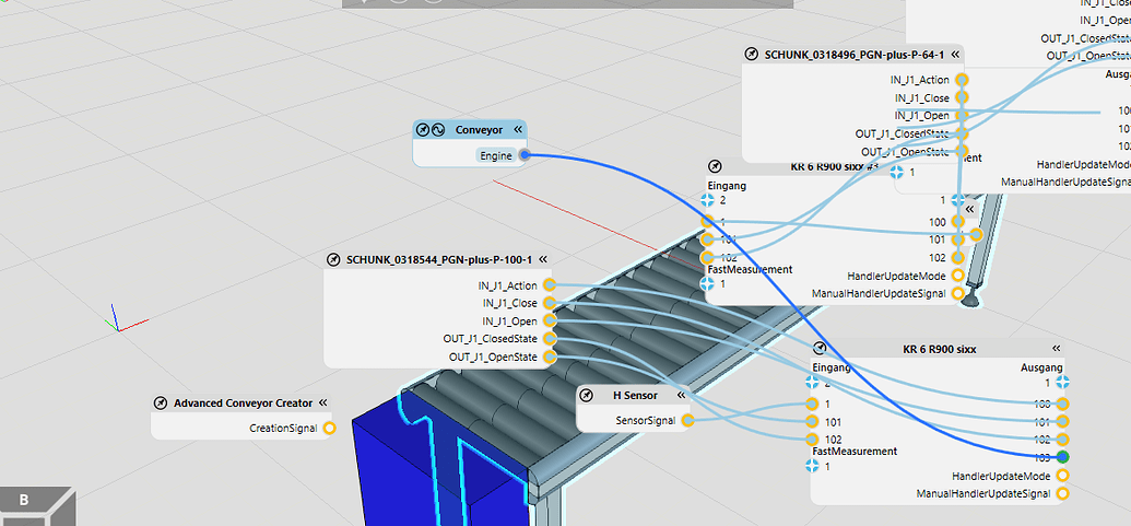 Robot Doesnt Pick Up Volumes Robot Programming Visual Components The Simulation Community