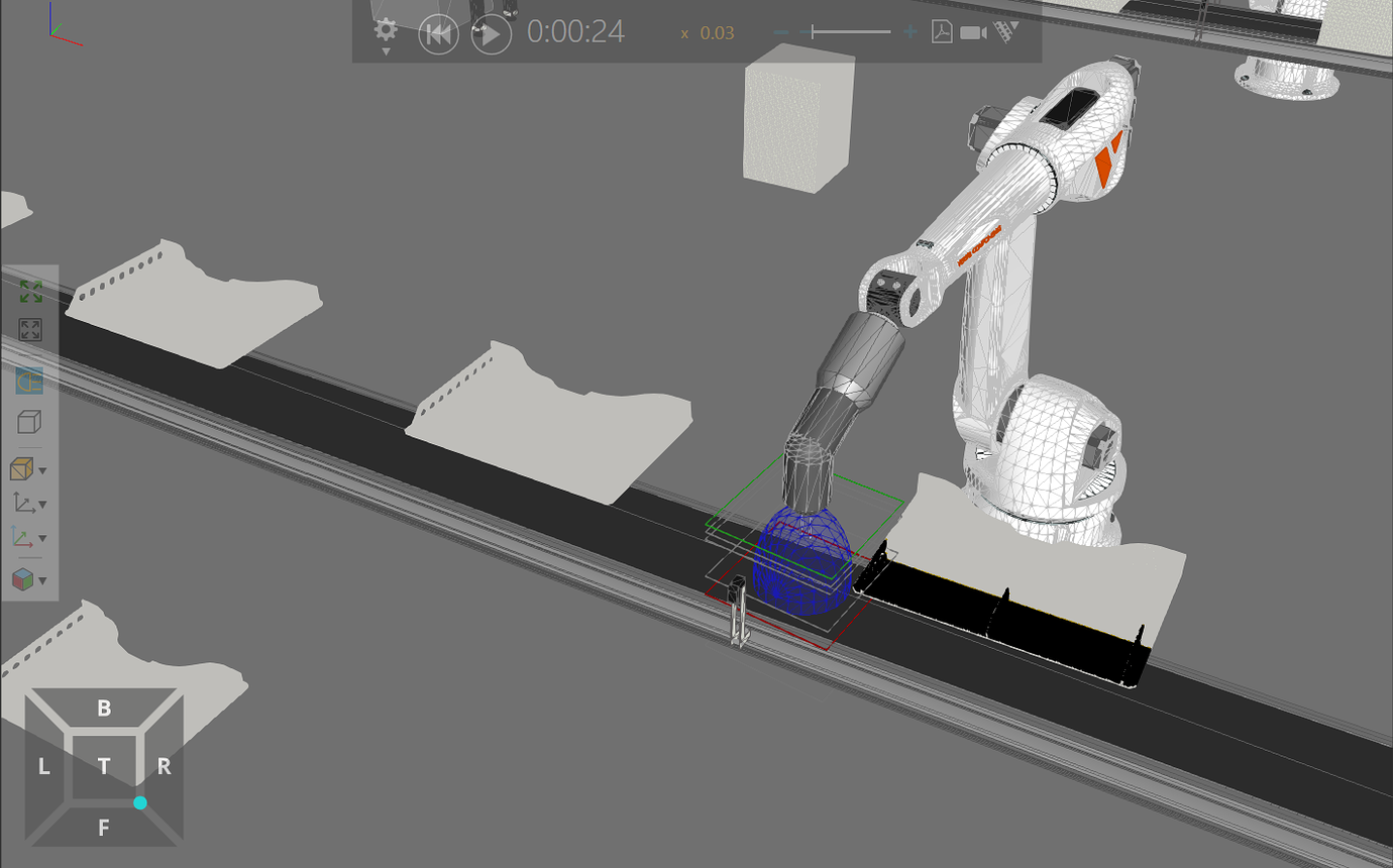 Painting product - Robot Programming - Visual Components - The ...