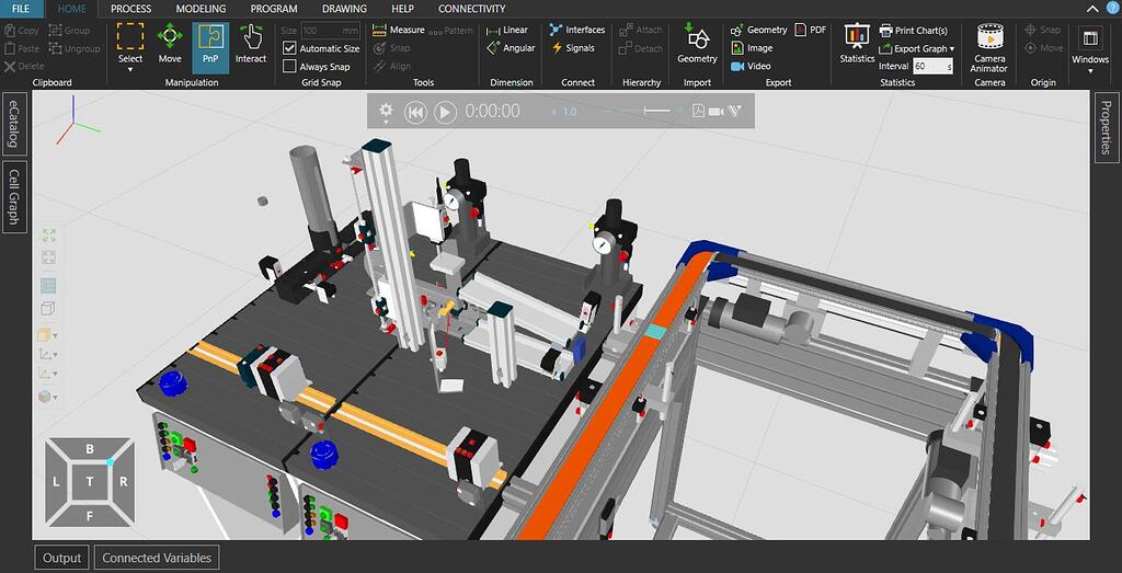 Transfer component to a pallet - Component Modeling - Visual Components - The Simulation Community