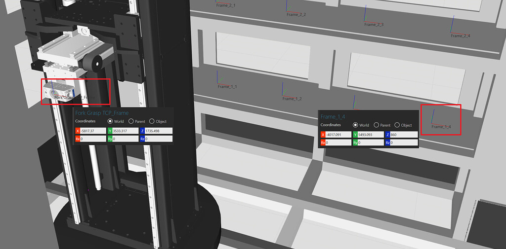 Two different Component coordinate calculation to Phython - Python ...
