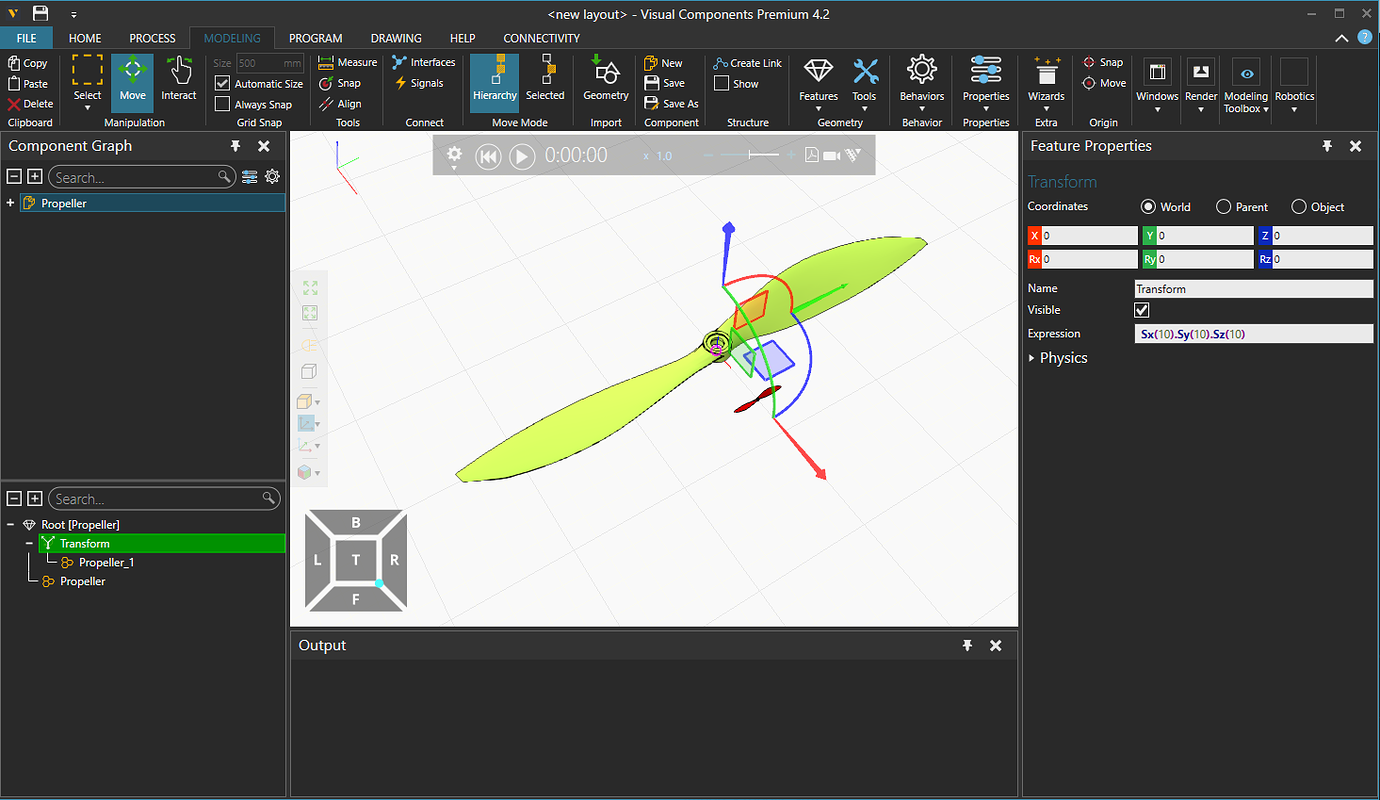 Resizing Geometry Component Modeling Visual Components The Simulation Community