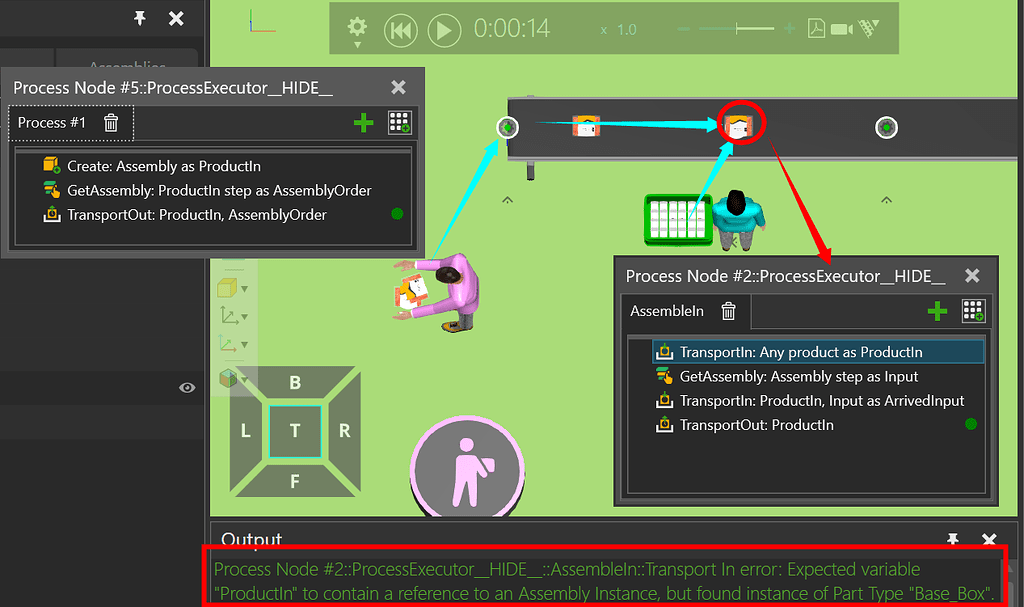 Transport an assemble part - Process Modeling - Visual Components - The ...