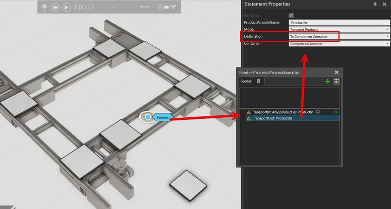 How to set up a conveyor cycle with workpiece carrier? - Academy ...