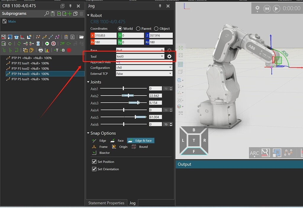 Get the current tool coordinates of the robot - Python Programming ...