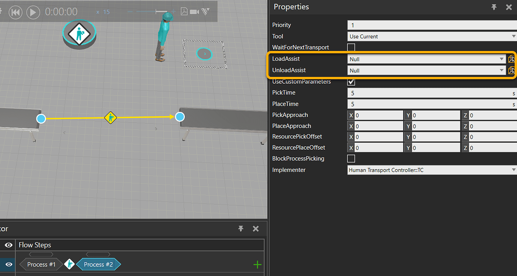 How to transport a part from conveyor to another conveyor? - Process Modeling - Visual ...