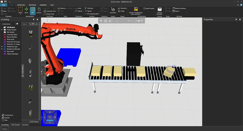 Rotator conveyor - General Questions - Visual Components - The Simulation Community