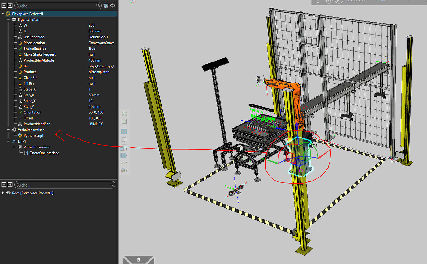 Help in understanding bin picking example layout - General Questions - Visual Components - The ...