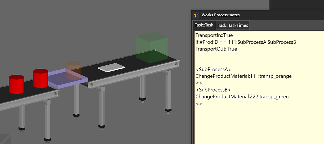 The IF task in the tasklist of workprocess - Layout Configuration - Visual Components - The ...
