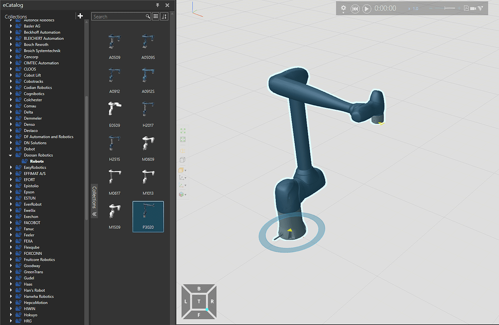 Doosan Robotics P3020 - eCat Updates - Visual Components - The ...