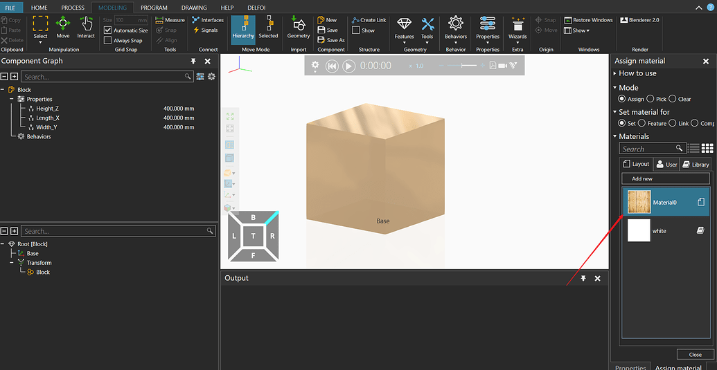How to render a component with such a texture - Component Modeling ...