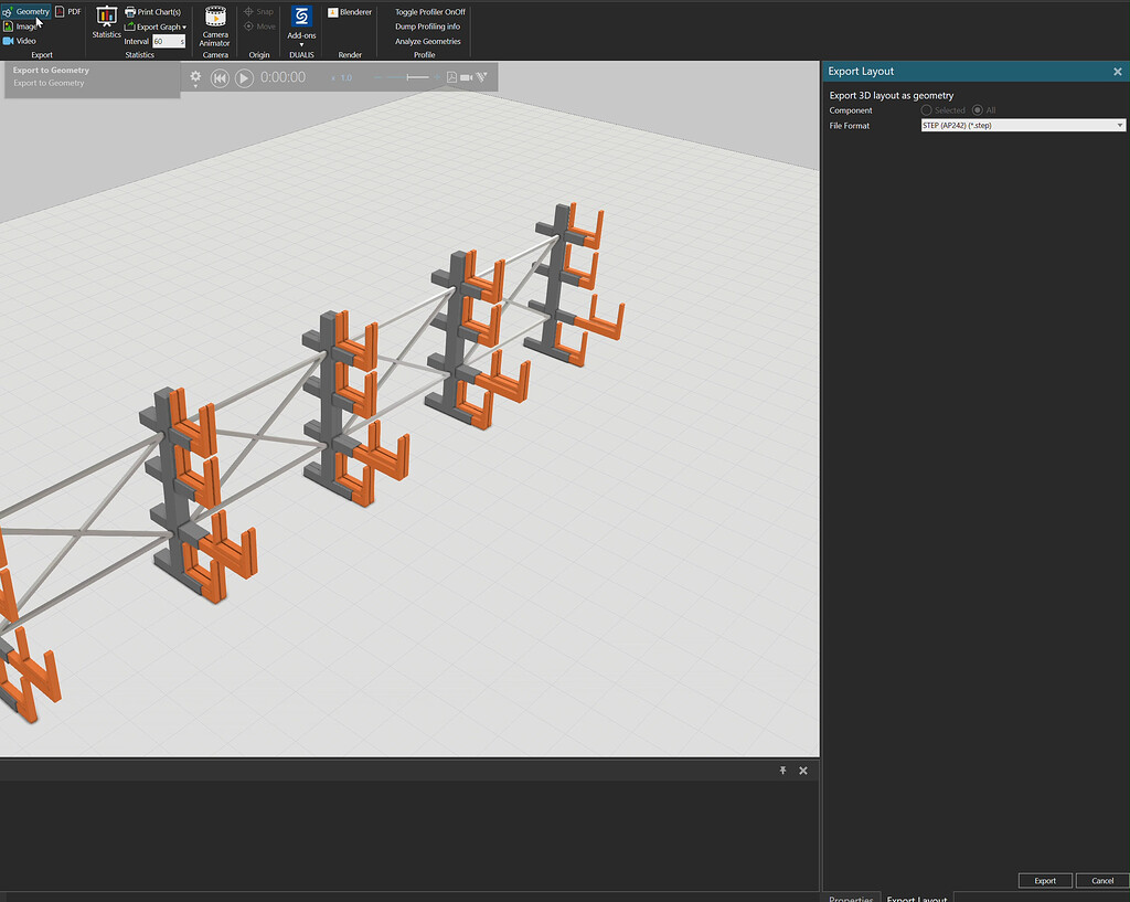 Can no longer export objects - General Questions - Visual Components - The Simulation Community