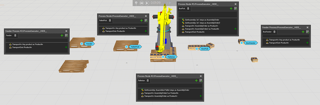 Smart Palletizer and Patterns for Palletizing - Process Modeling - Visual Components - The ...