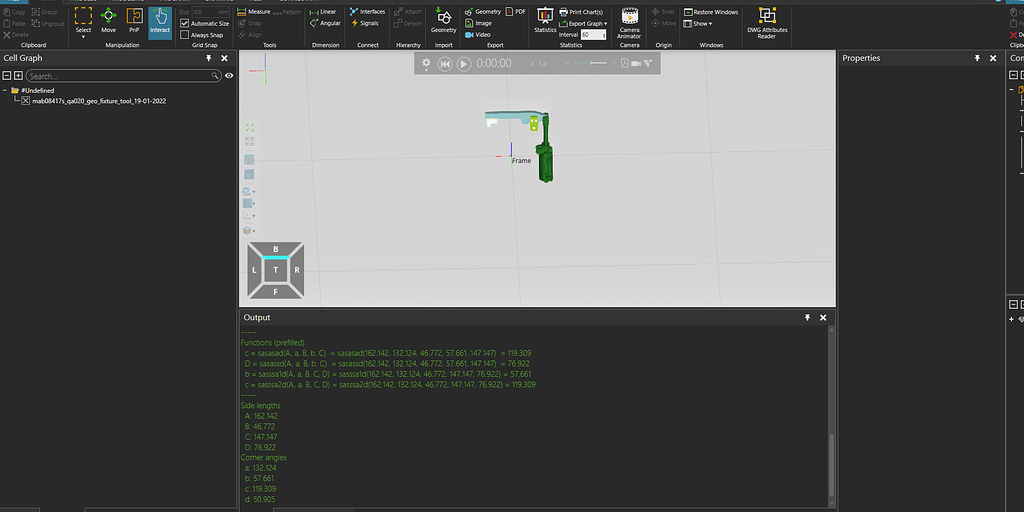 Clamp kinematics - Component Modeling - Visual Components - The Simulation Community