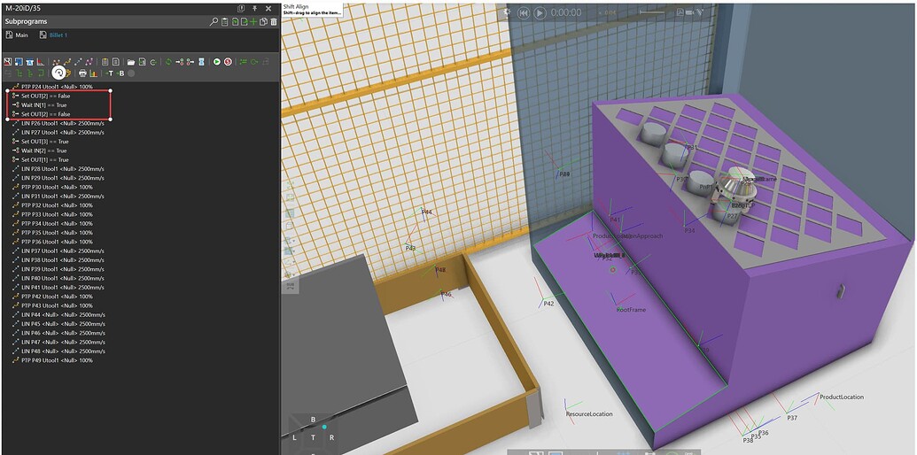 Issue picking a part using a robot gripper - Robot Programming - Visual Components - The ...