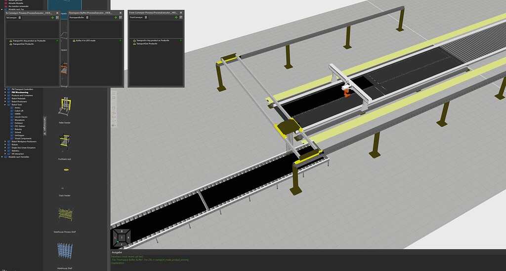 Buffer stops filling - Process Modeling - Visual Components - The Simulation Community