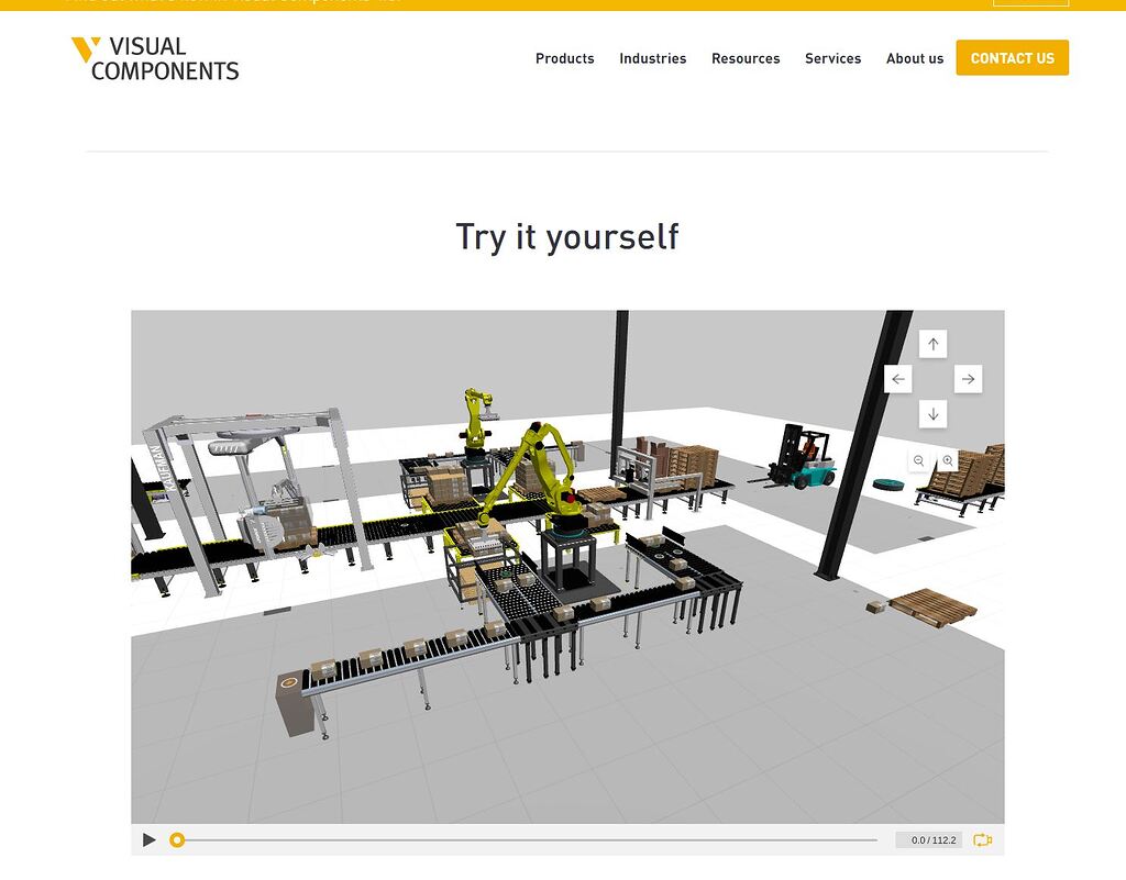 Create Embedded 3D Simulations - General Questions - Visual Components ...