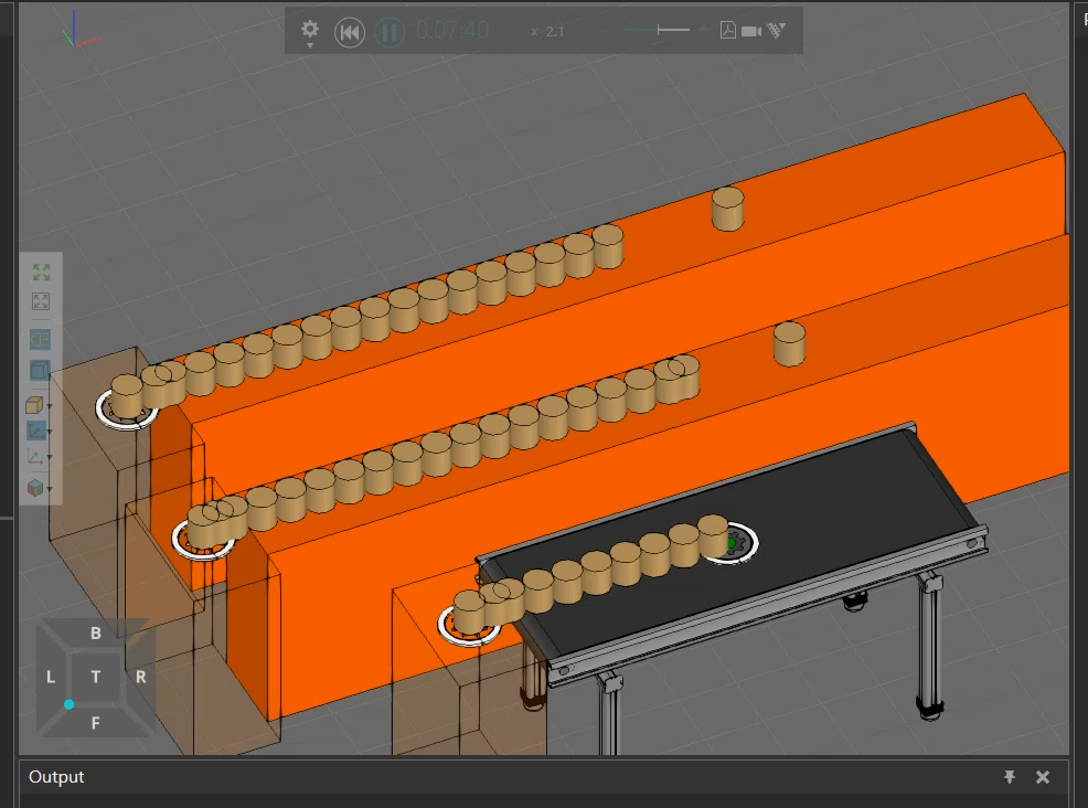 Custom Conveyor Python Programming Visual Components The Simulation Community
