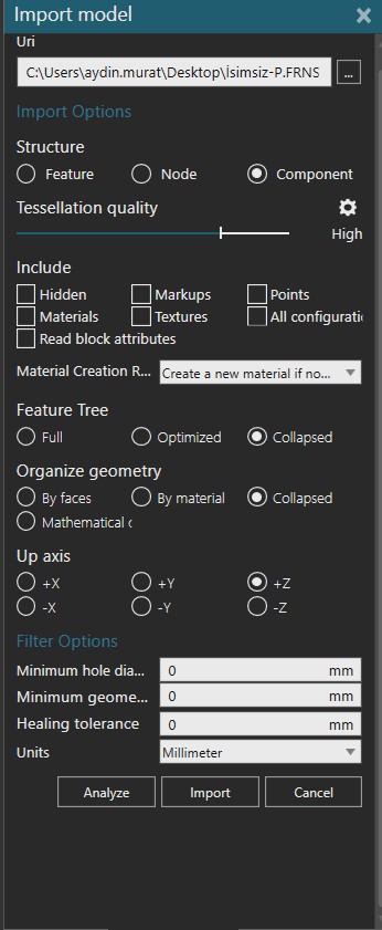 Import Cad File Problem - Component Modeling - Visual Components - The ...