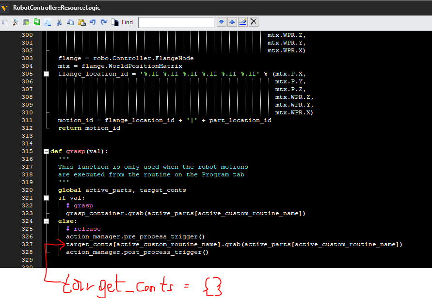 Grasp/Release KeyError - Robot Programming - Visual Components - The Simulation Community